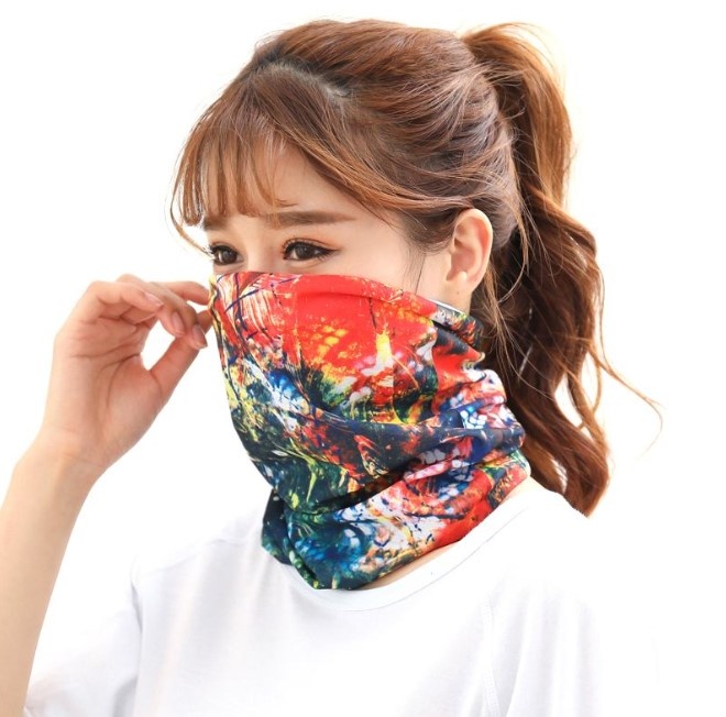 Seamless tube face mask