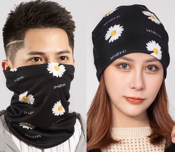 Tubular bandanna scarf